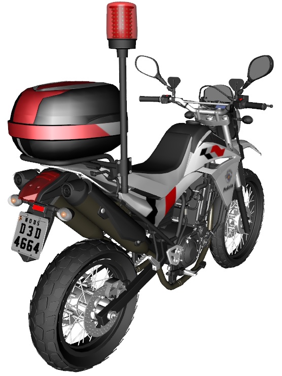 Equipe Tatica 3D ® » Mods Policiais Em Geral: Yamaha XT 660 - ROCAM PMESP