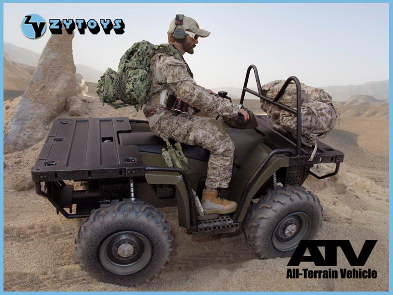 toyhaven: Preview ZY Toys 1/6 scale ATV (All-Terrain Vehicle) for 12 ...