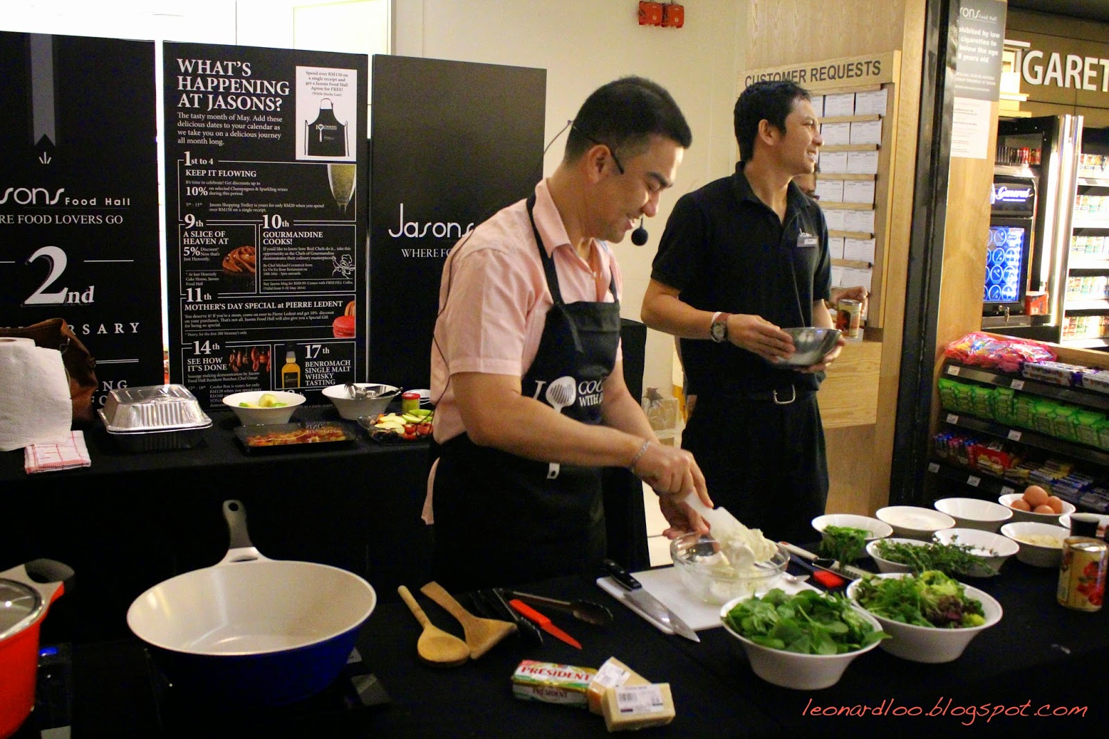 THREE CHEERS: Jason's Food Hall 2nd Anniversary