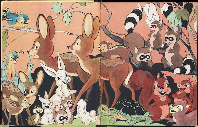 Filmic Light - Snow White Archive: 1938 Book - "Forest Friends from ...