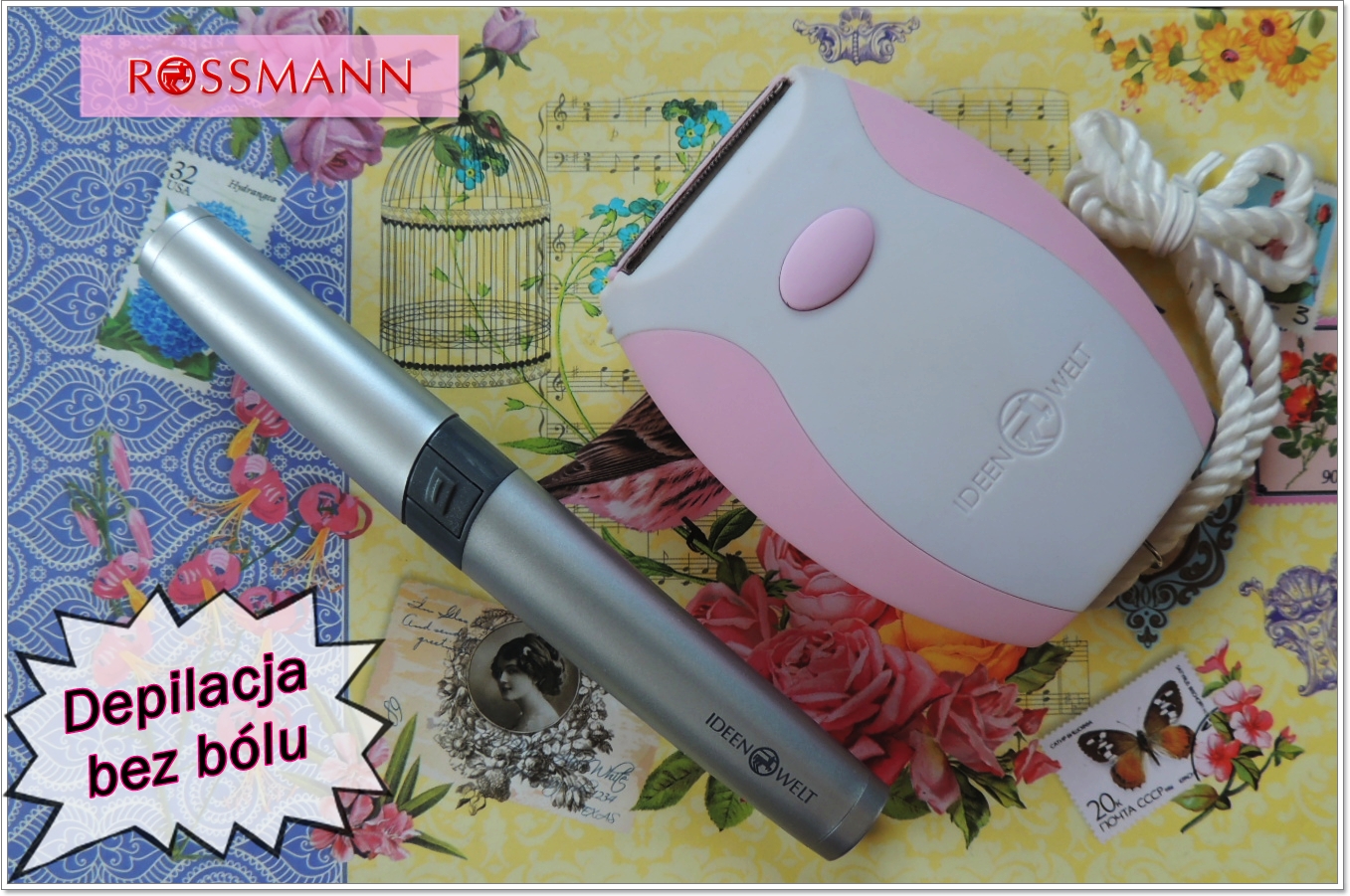 Babskie sprawy: Golarka i trymer z Rossmanna czyli depilacja bez bólu