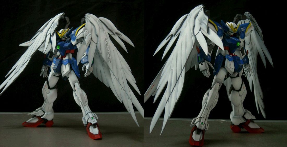 HG 1/144 Wing Gundam Zero Custom EW customized build