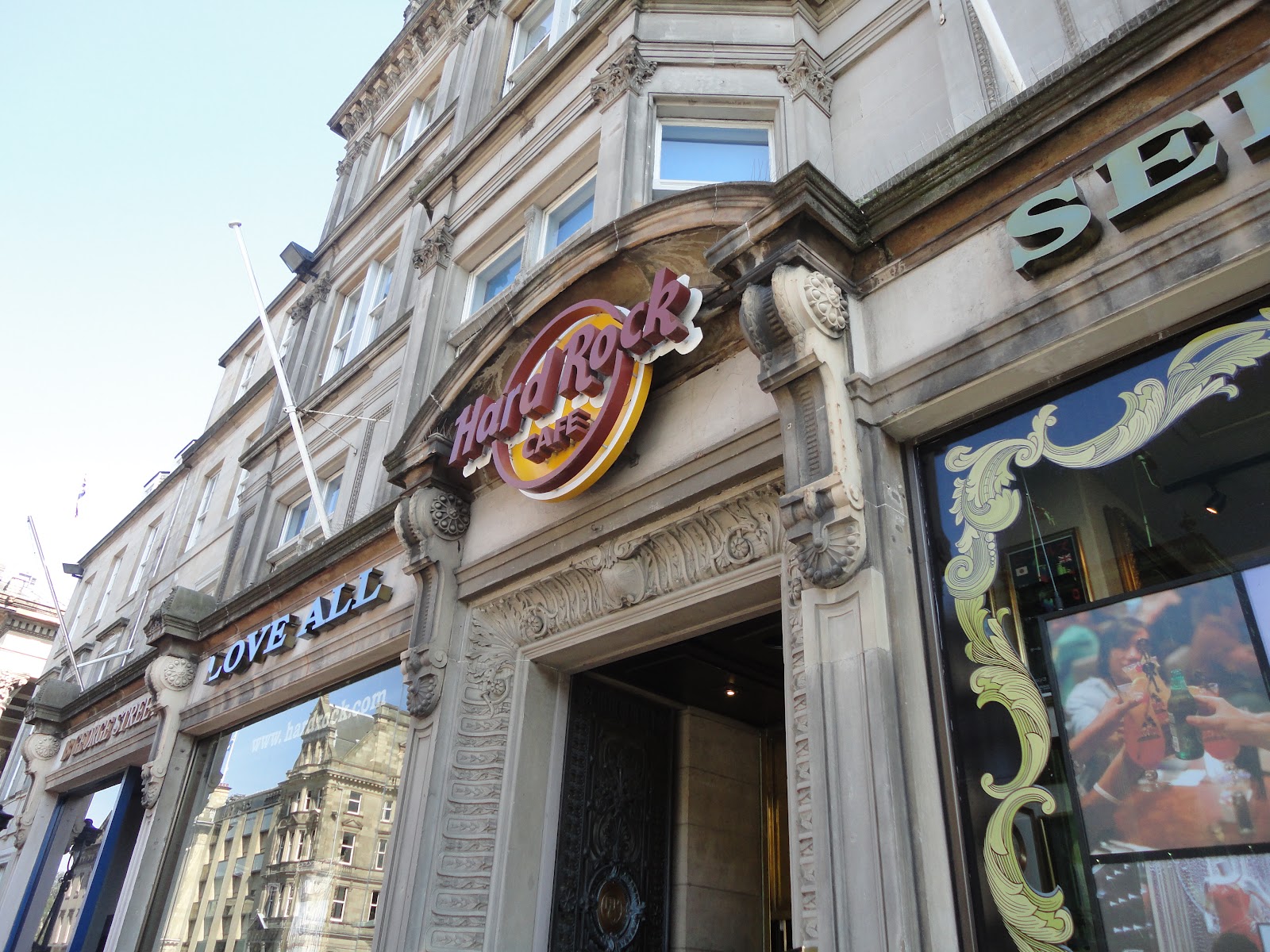 World Traveller: Hard Rock Cafe Edinburgh