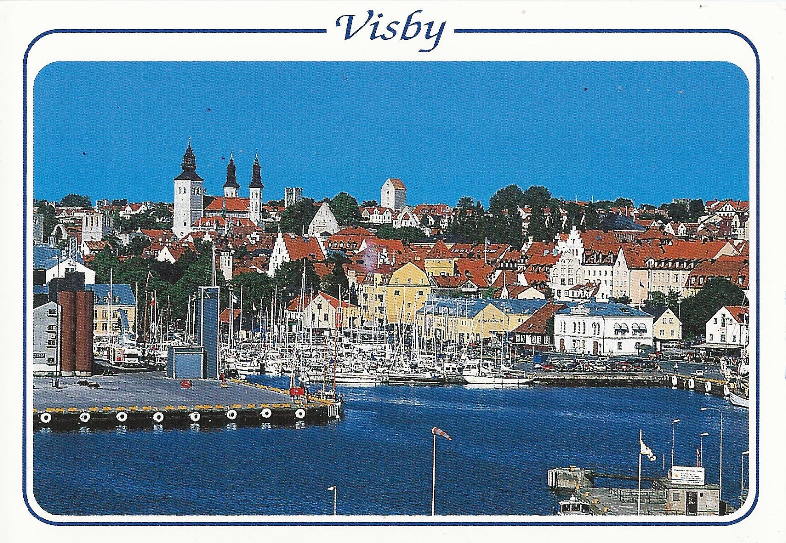 A Journey of Postcards: Hanseatic Town of Visby | Sweden