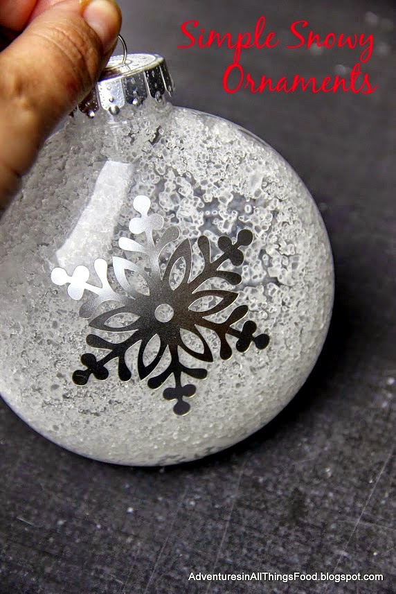 Adventures in all things food: Simple Handmade Ornaments - Just in Time ...