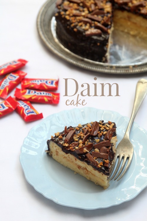 Daim Cake - masam manis