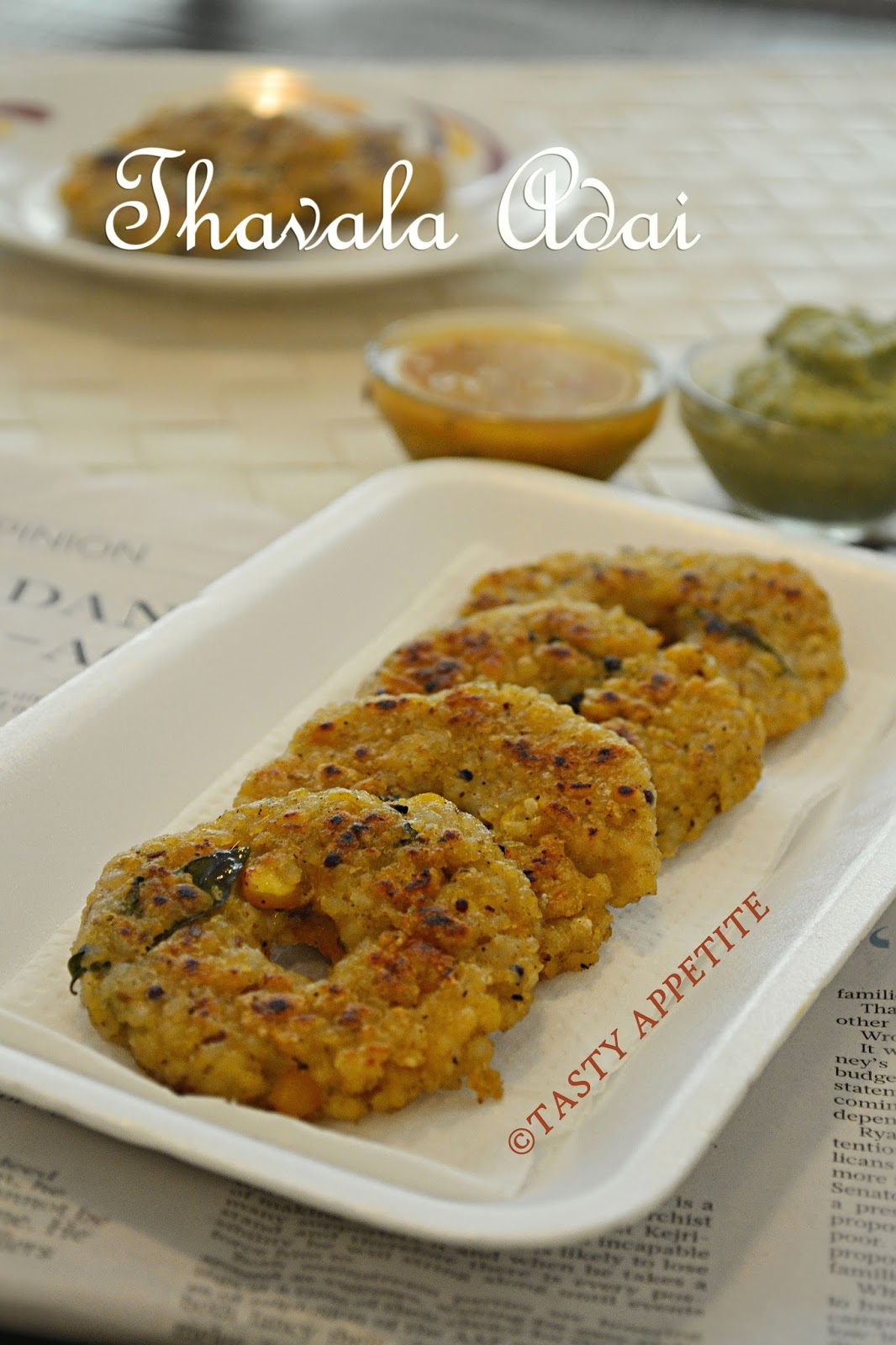 THAVALA ADAI / SOUTH INDIAN SNACKS / RICE & DAL CUTLET / ADAI RECIPES
