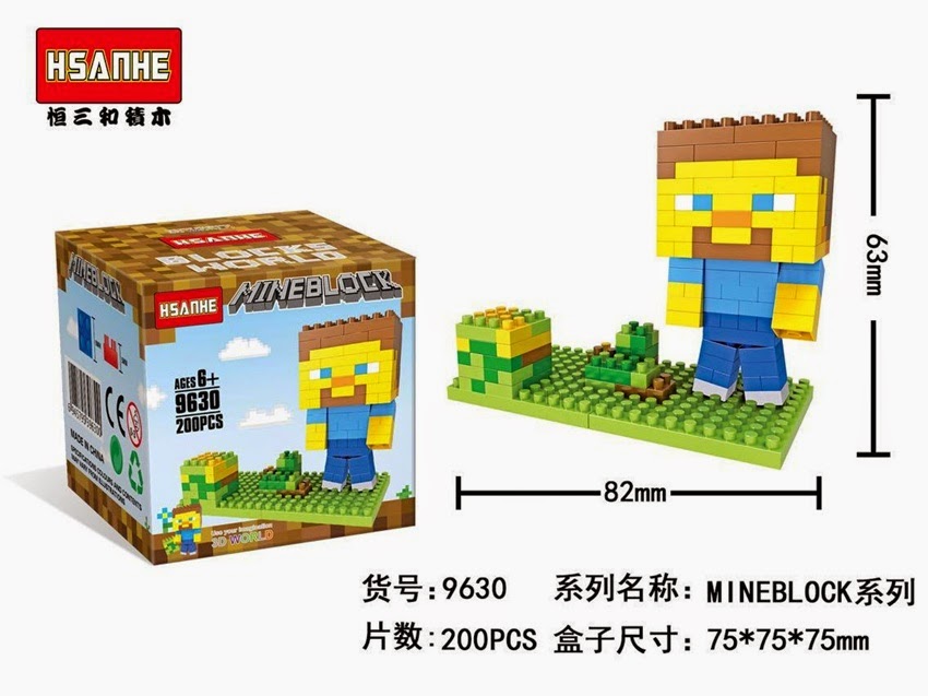 HSANHE Building Blocks: Wholsesale HSANHE Blocks Minecraft Building ...