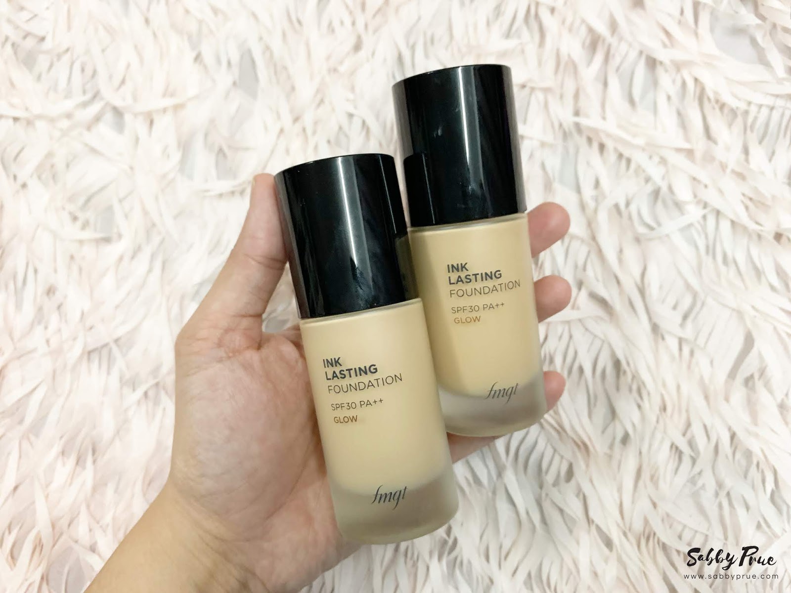 THE FACE SHOP Ink Lasting Foundation Glow Fit Review - ♥ Sabby Prue ...