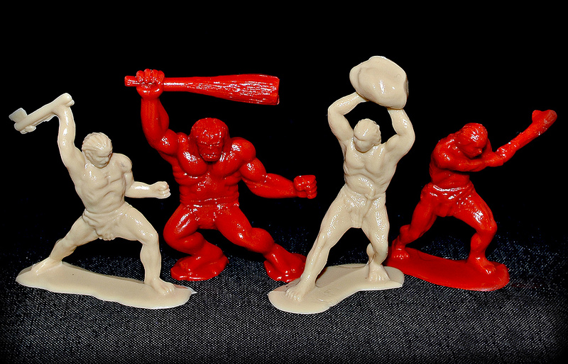 Little Weirdos: Mini figures and other monster toys: Tim Mee Cavemen ...