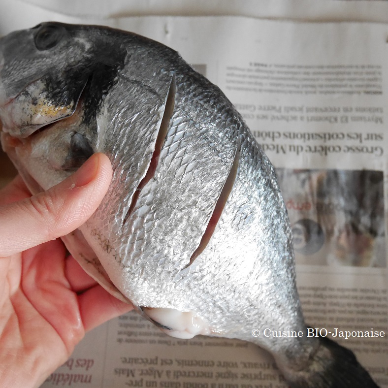 Cuisine BIO-Japonaise: Sakana no nitsuke (poisson mijoté à la sauce soja)