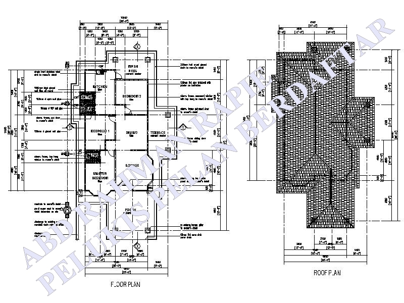 ABD RAHMAN Pelukis Pelan Berdaftar (Arkitek Consultant): Lukisan ...