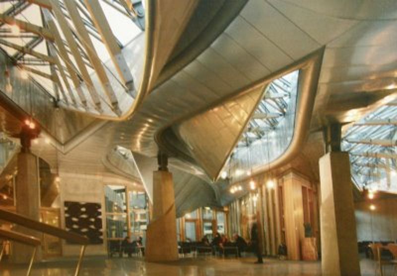 El Plan Z Arquitectura: EMBT, Parlamento Escocés