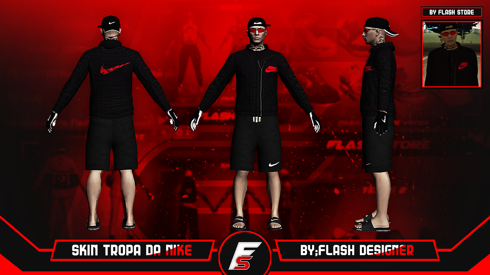 SKIN TROPA DA NIKE - MTA Brasil