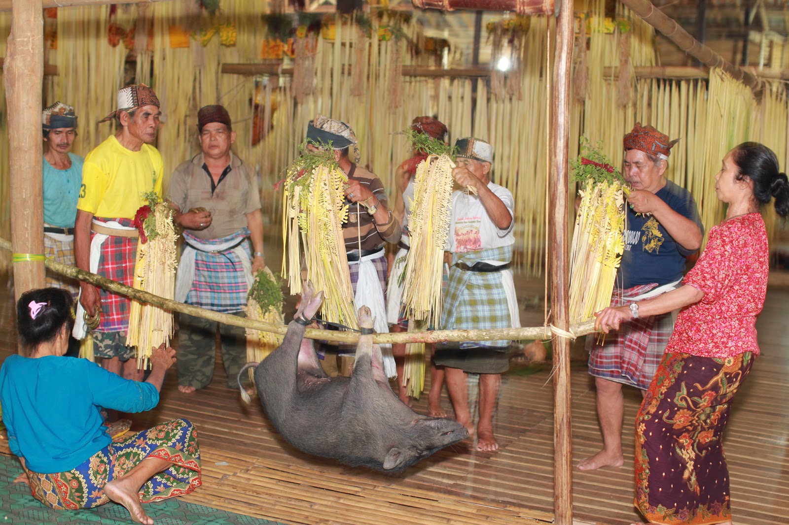 ARUH ADAT DAYAK MERATUS LOKSADO ~ DISPORAPAR