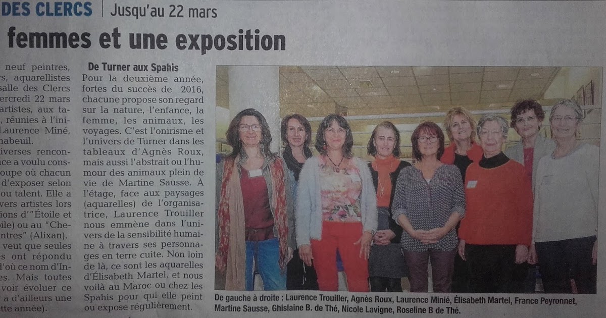 Agnès Roux - Artiste peintre: La presse en parle...