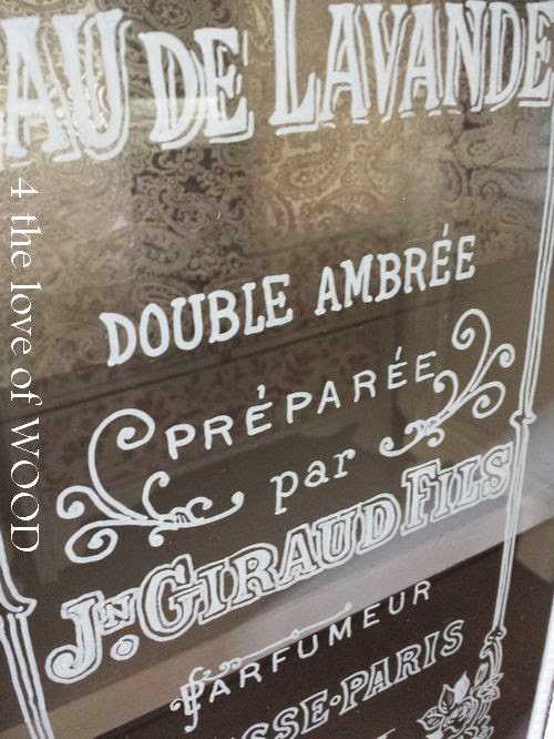 4 the love of wood: HOW I DRAW GRAPHICS ON GLASS - diy tutorial