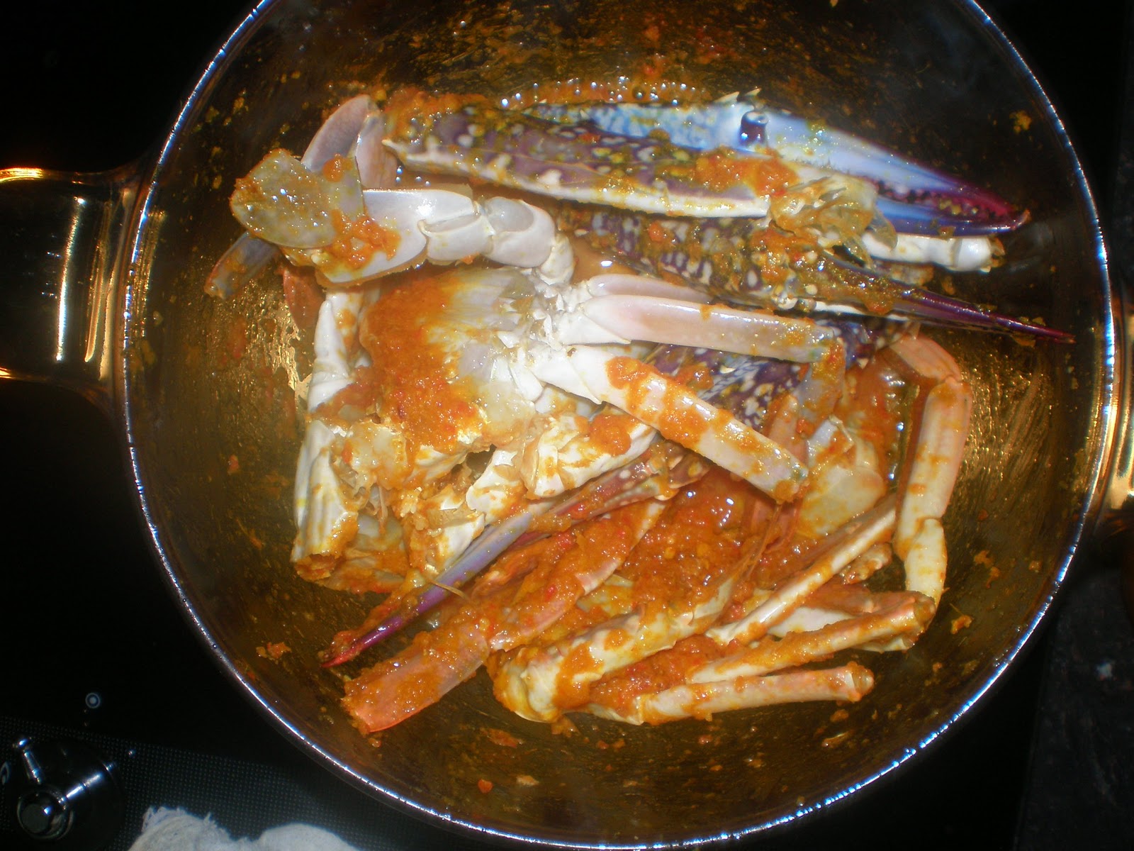 Dari Dapur NaSya: Ketam gulai padang