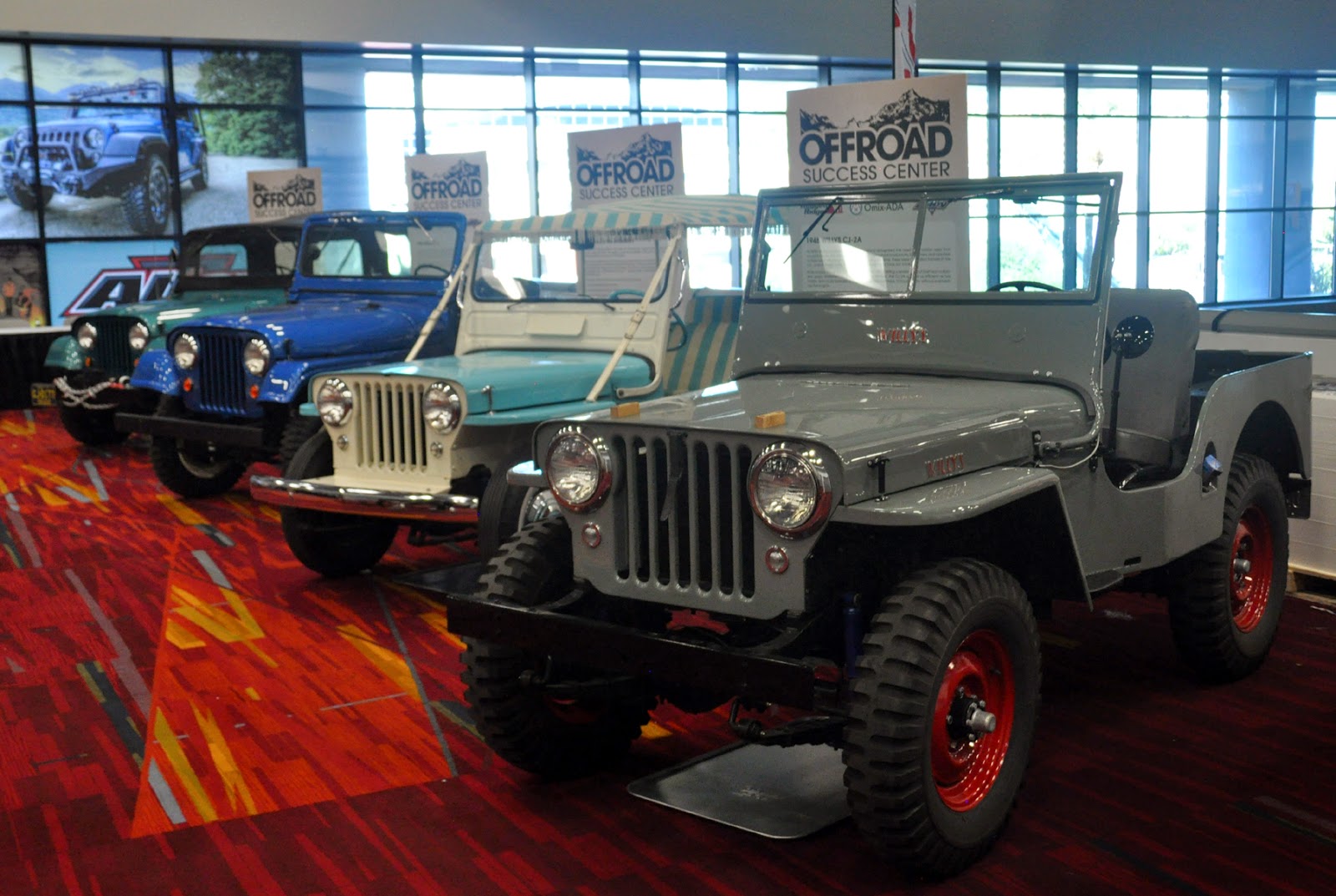 Just A Car Guy: the collection of vintage pre-'74 Jeeps was terrific ...