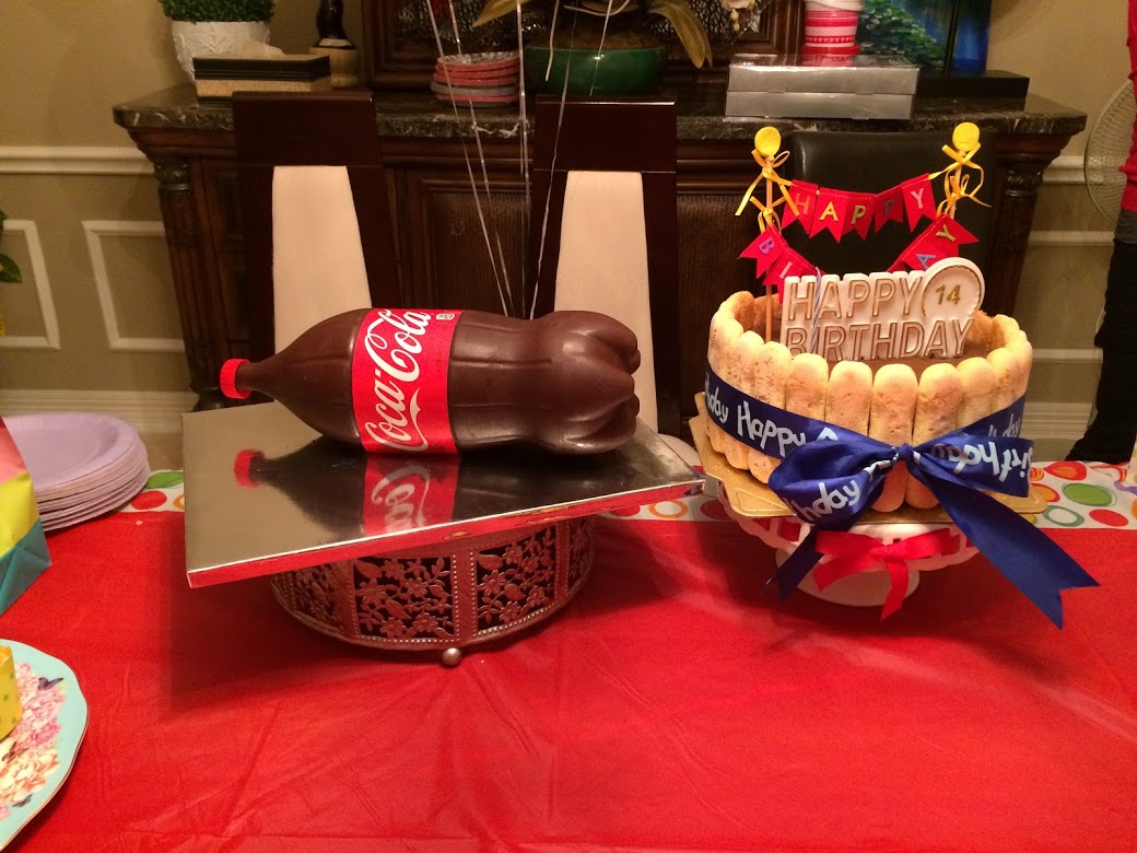 ஜ۩۞۩ஜ Vanessa の 温馨厨房 ஜ۩۞۩ஜ : Coca Cola Bottle Cake
