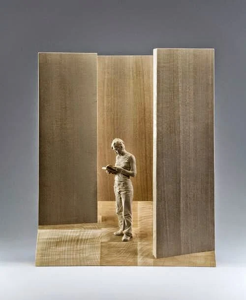 Peter Demetz, 1969 | Figurative wood sculptor | Tutt'Art@ | Pittura ...