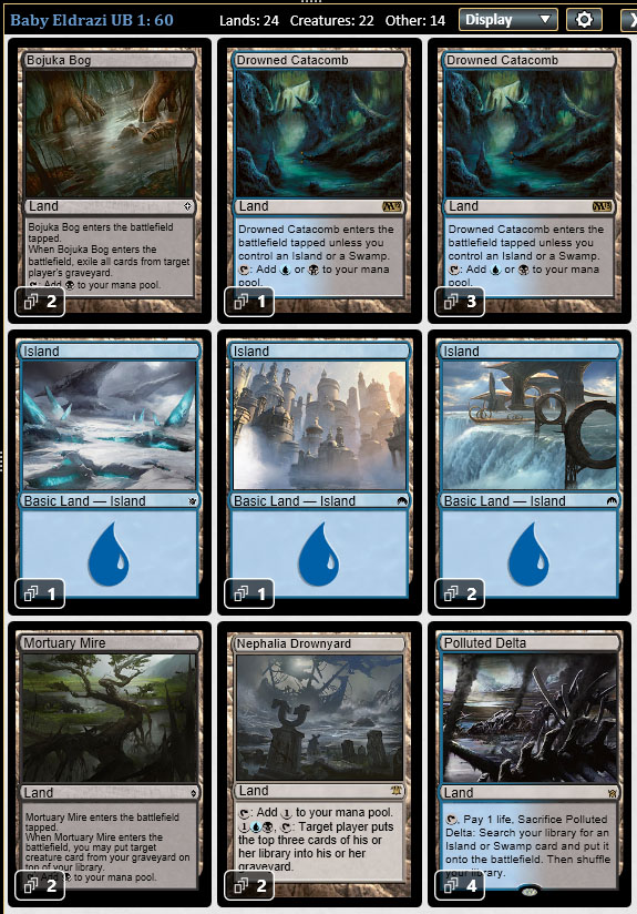 Magic the Gathering Adventures: [Modern] UB Baby Eldrazi Part 1 of 2