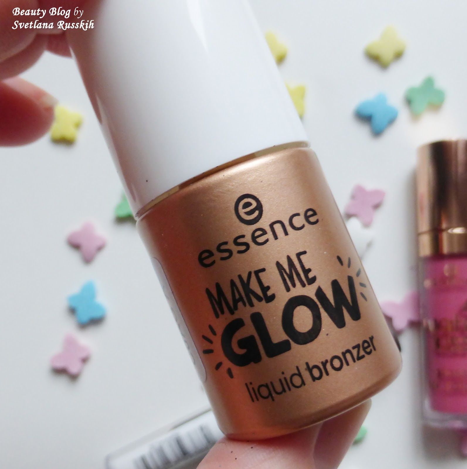 Essence: Make Me Glow liquid bronzer #20 sun in a bottle, Make me Brow ...