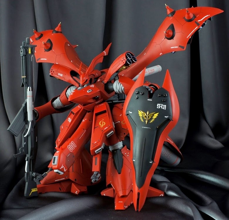 Custom Build: RE/100 MSN-04II Nightingale "Hidden Arms Gimmick"