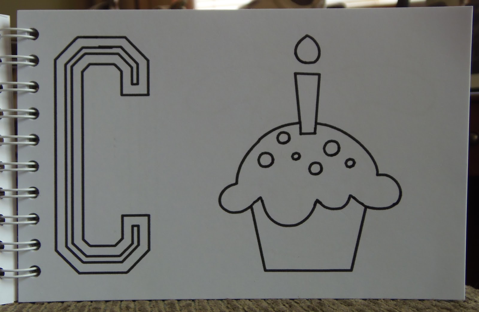 Craft with Bee: ABC Coloring Book