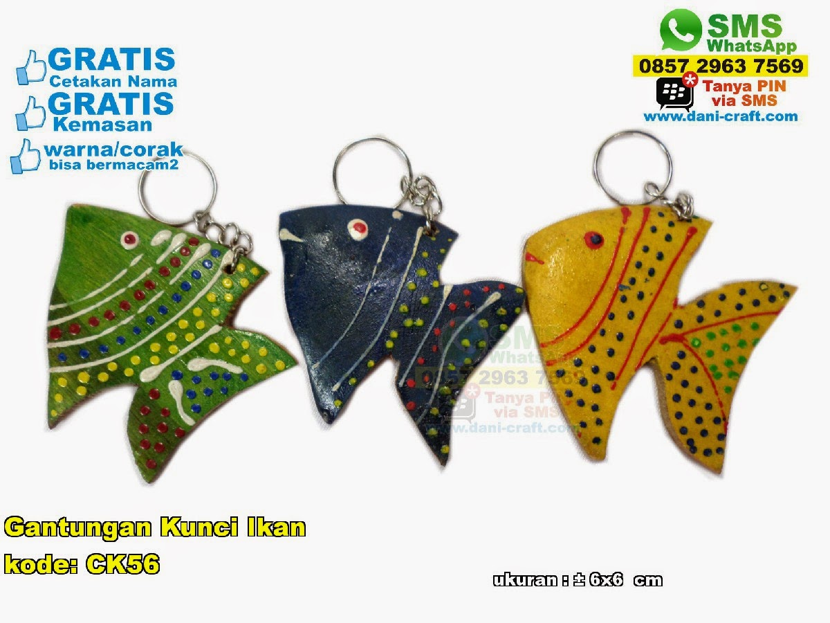 Gantungan Kunci Ikan | Souvenir Pernikahan
