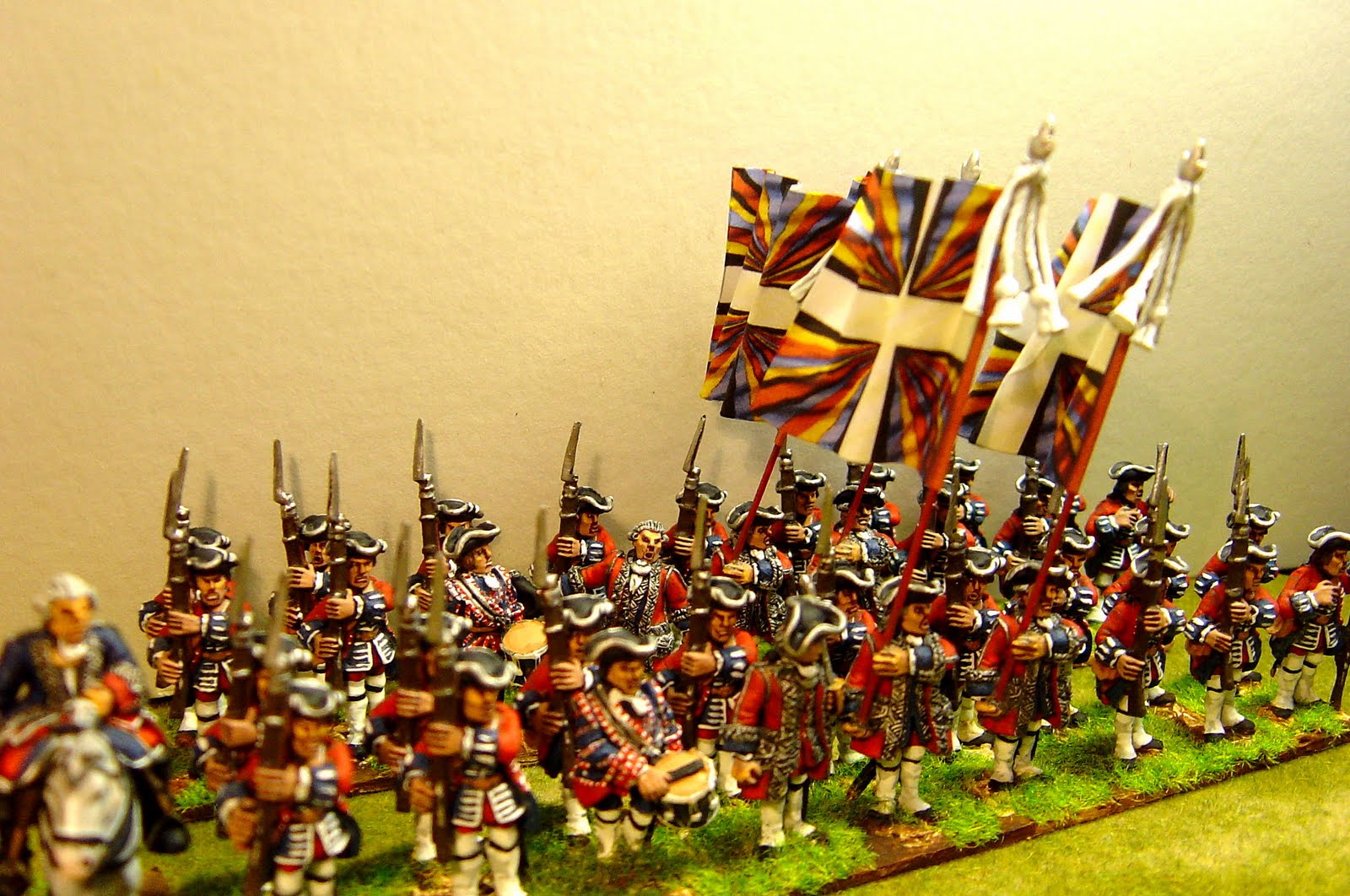Painting Wargames Figures: French and Swiss Guards