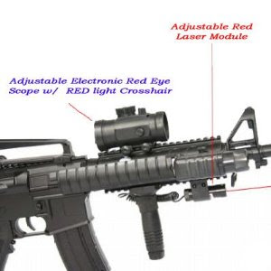 Well M16 RIS Electric Airsoft Machine Gun AEG | Airsoft Guns For Sale