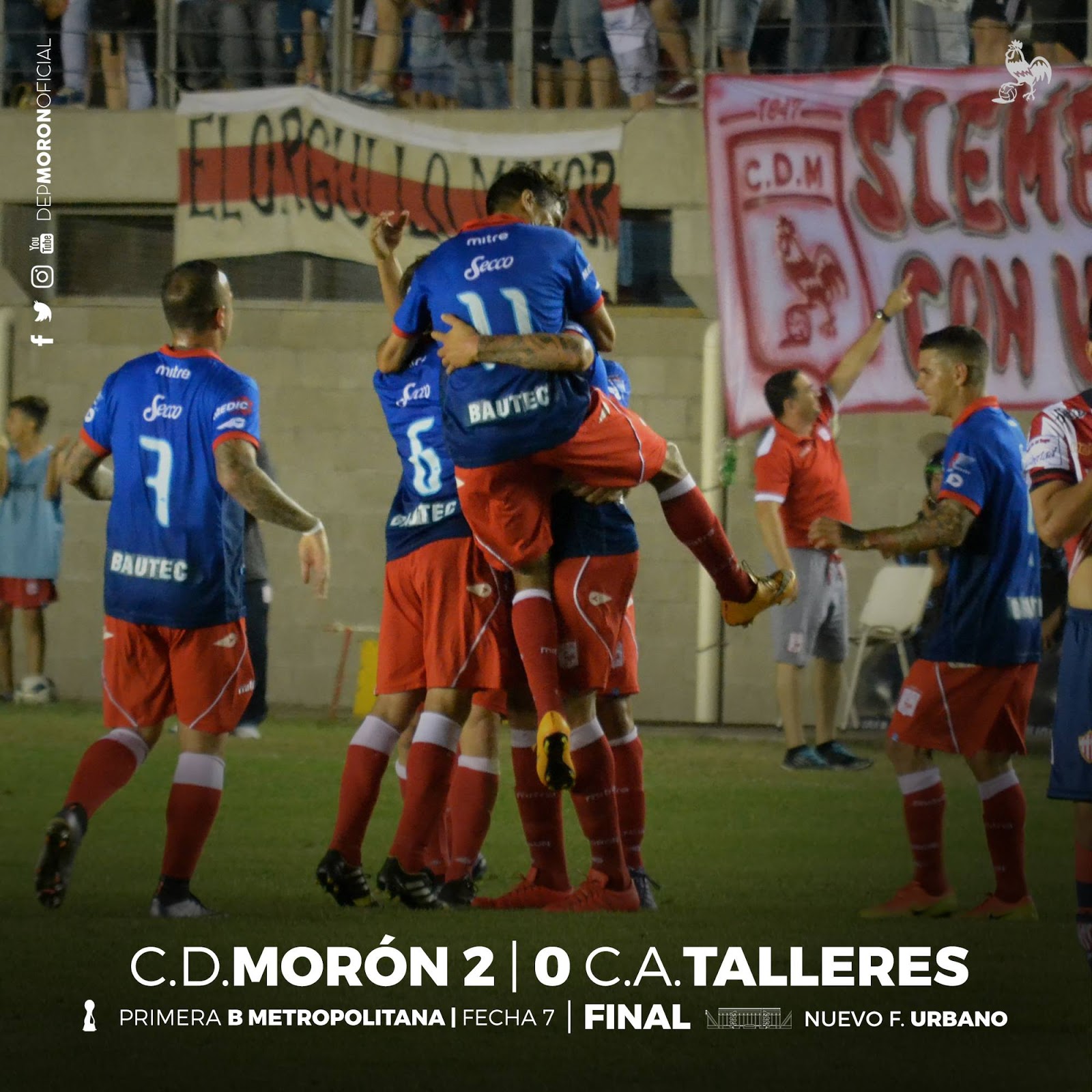 Club Deportivo Morón, "el Gallito": LA VISITA PUSO LOS “TALLARINES” Y ...