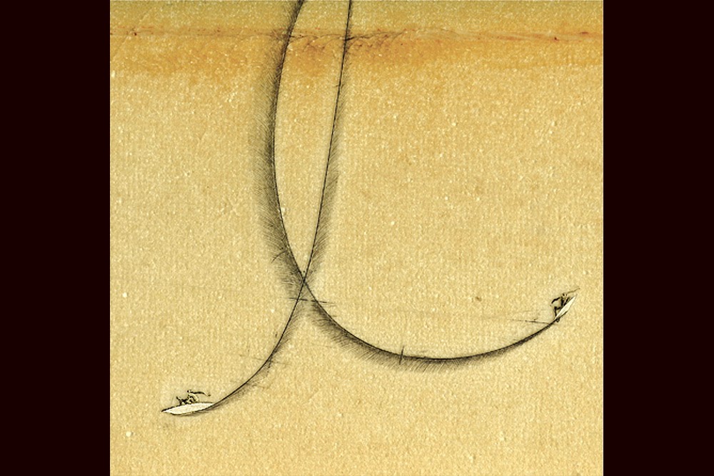 El arte sobre viejas tablas de Peter Spacek