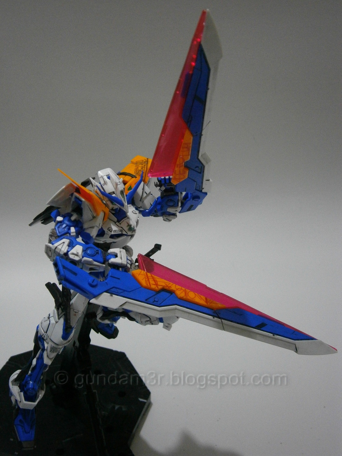 Gundam Astray Blue Frame Second Revise MG Review Part 3