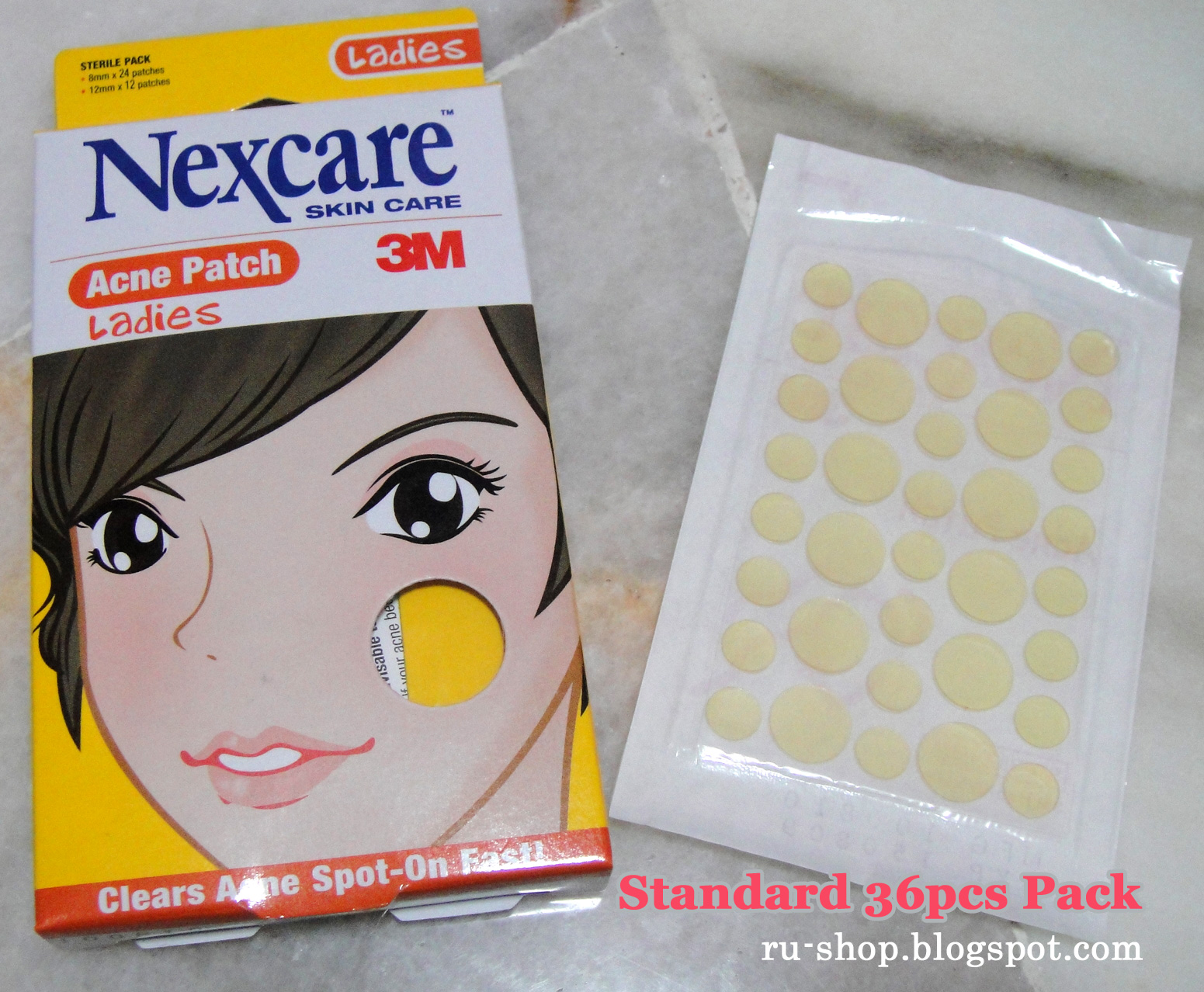 Ru's Shopping Review!: Nexcare Acne Patch - Girl Power Value Pack