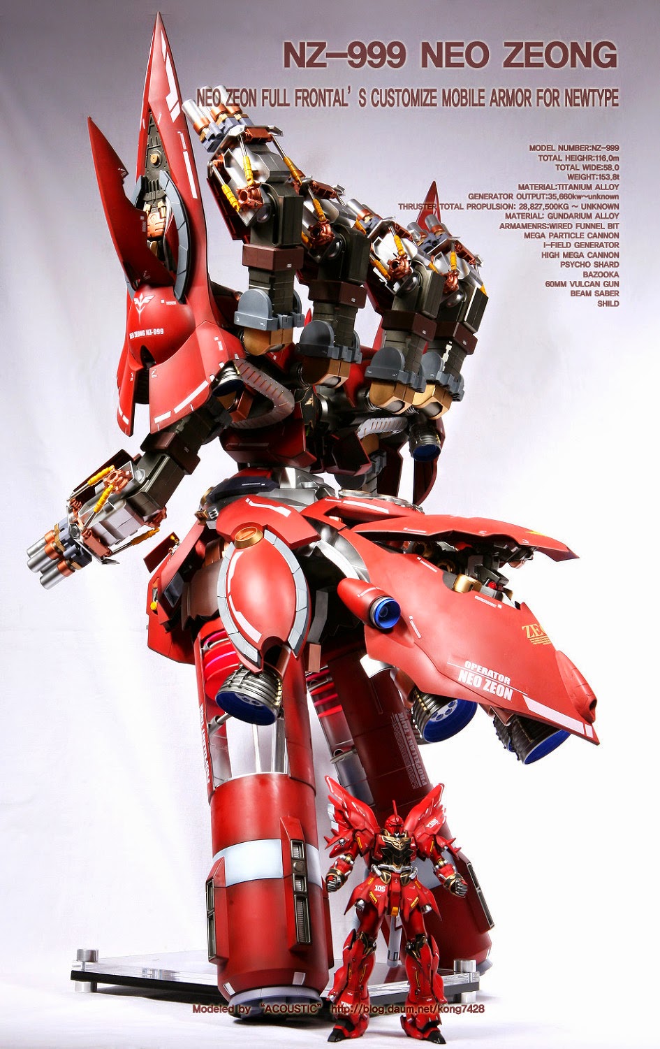 Custom Build: HGUC 1/144 NZ-999 Neo Zeong "Open Hatch Presentation"