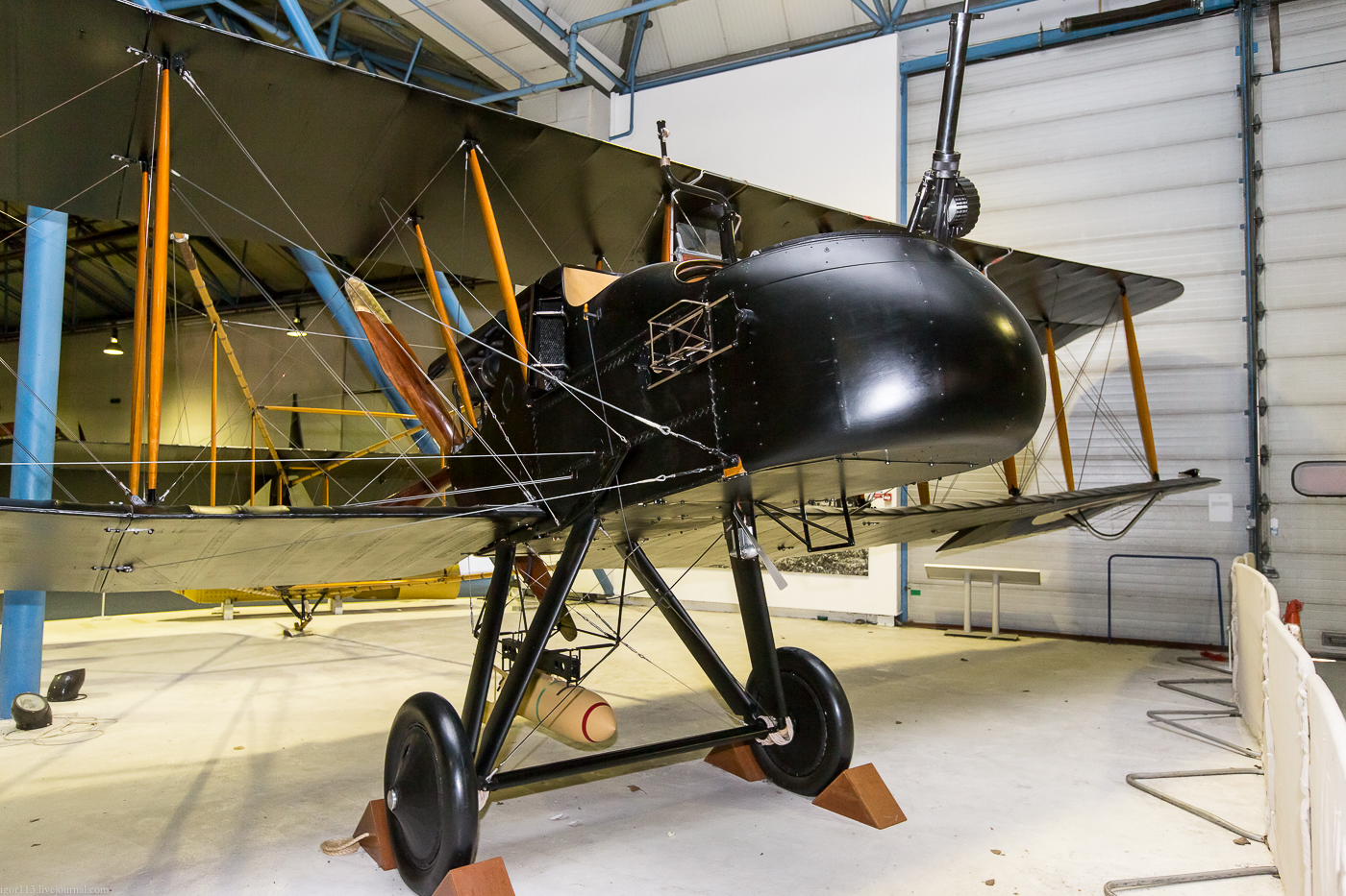 истории Истории : Музей РАФ: самолет с толкающим винтом Royal Aircraft ...