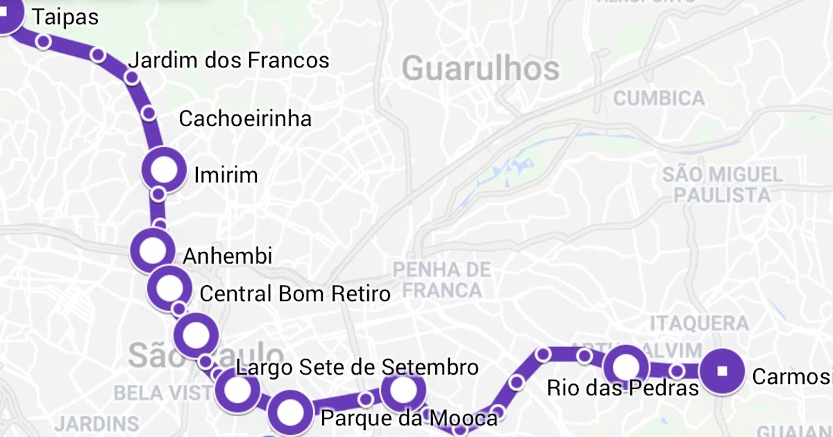 Expansão São Paulo: Linha 16 Violeta