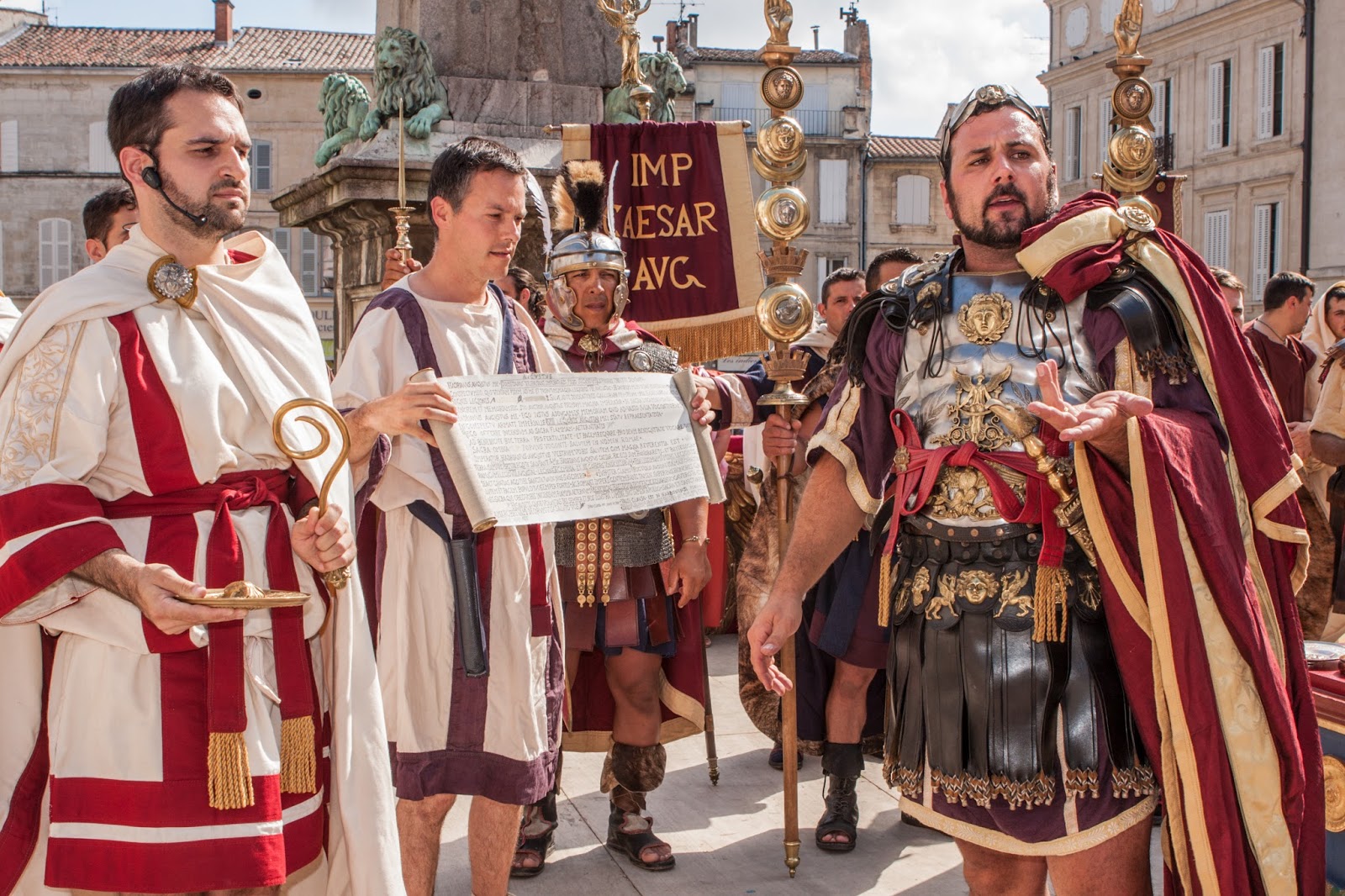 AUGUSTUS CAESAR PRAETORIA: ARLES 2016 - ARELATE avec ACTA Gladiateur et ...
