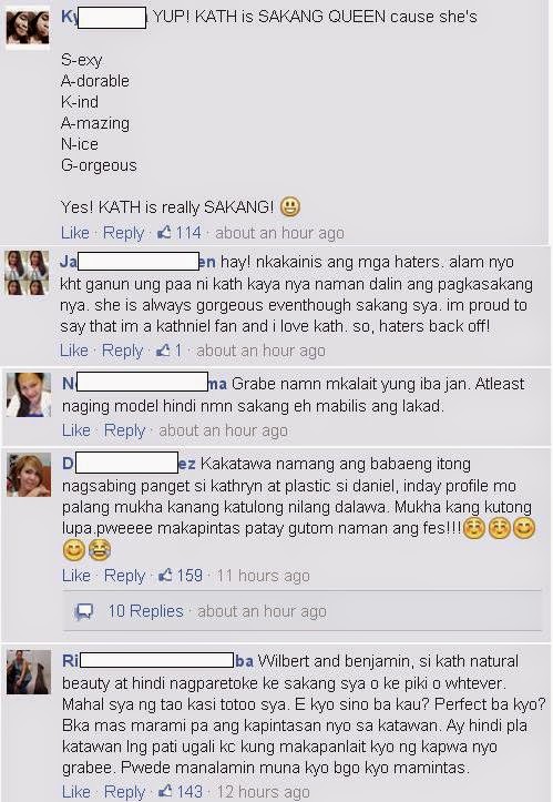 Bashers dubbed Kathryn Bernardo as "SAKANG QUEEN"; fans to the rescue ...