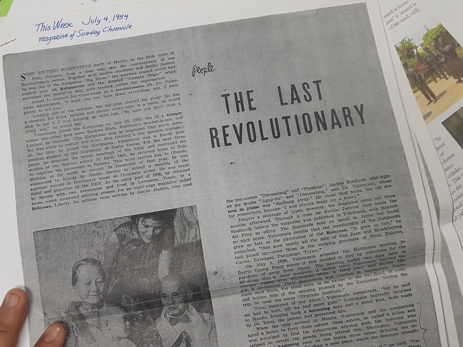 Pio Valenzuela @ 150: Dr. Pio Valenzuela: The Last Revolutionary (1954 ...