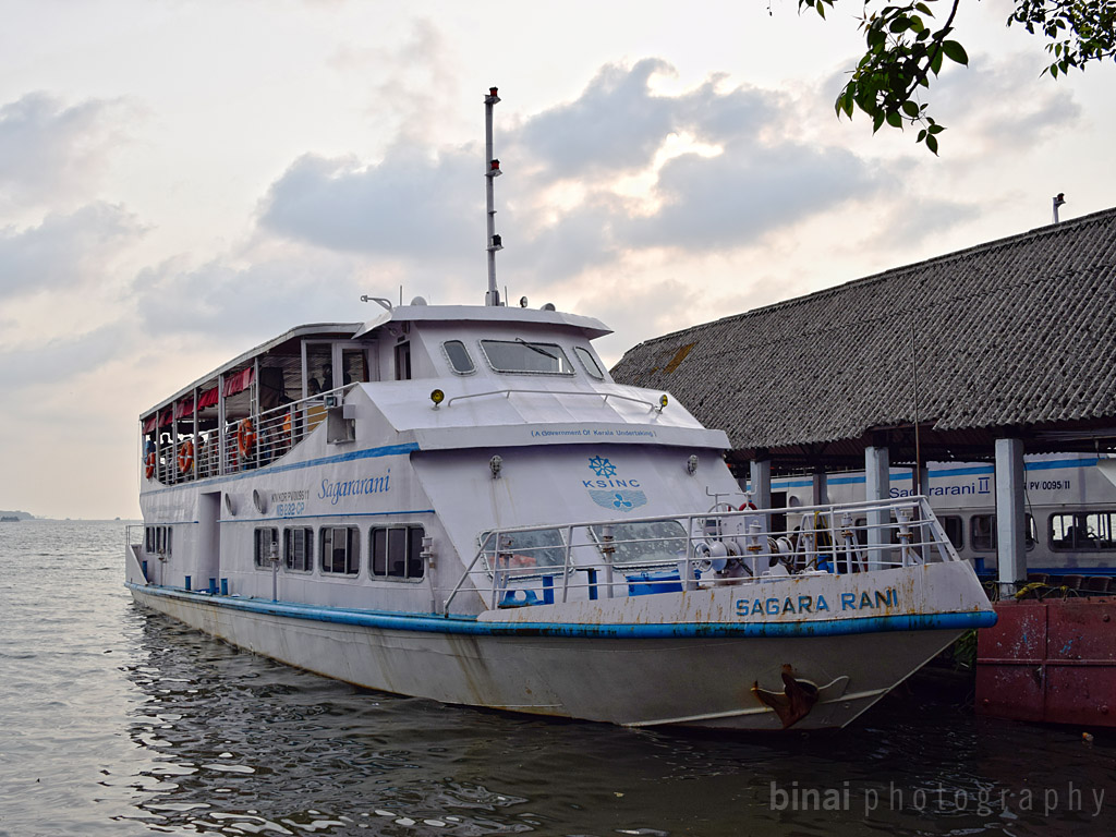 The Sagararani - Kochi's own sunset "cruise"