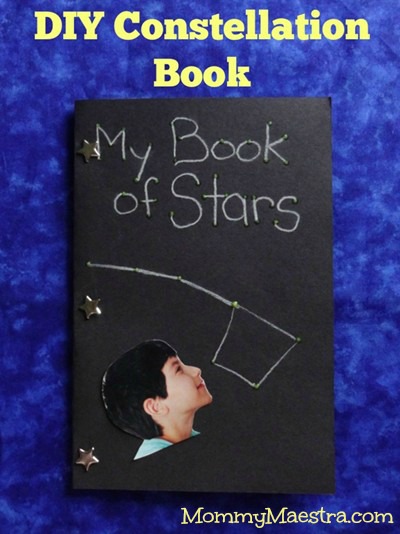 Mommy Maestra: Design Your Own Constellation Book Tutorial