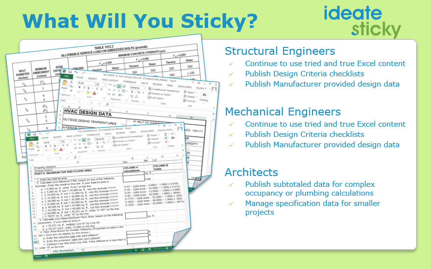 Revit Add-Ons: Ideate Software Announces New Version of Ideate Sticky for Autodesk Revit
