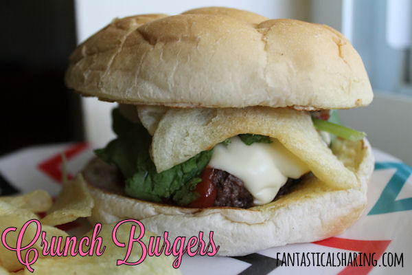 Fantastical Sharing of Recipes: Pass the Cook Book Club: Crunch Burger