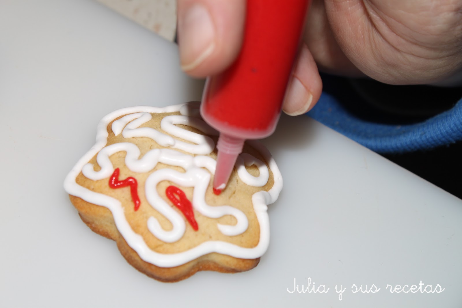 JULIA Y SUS RECETAS: Galletas decoradas con glasa o fondant