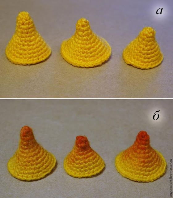 LiaKnits: Pin cushion - Crochet - Photo tutorial