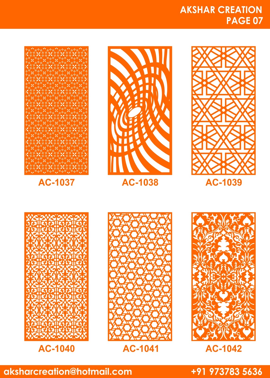 CNC Laser & Router Cutting Design Vector Files