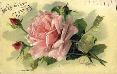 DELIGHTFUL CLUTTER...by Rose: Antique Rose postcards, etc..